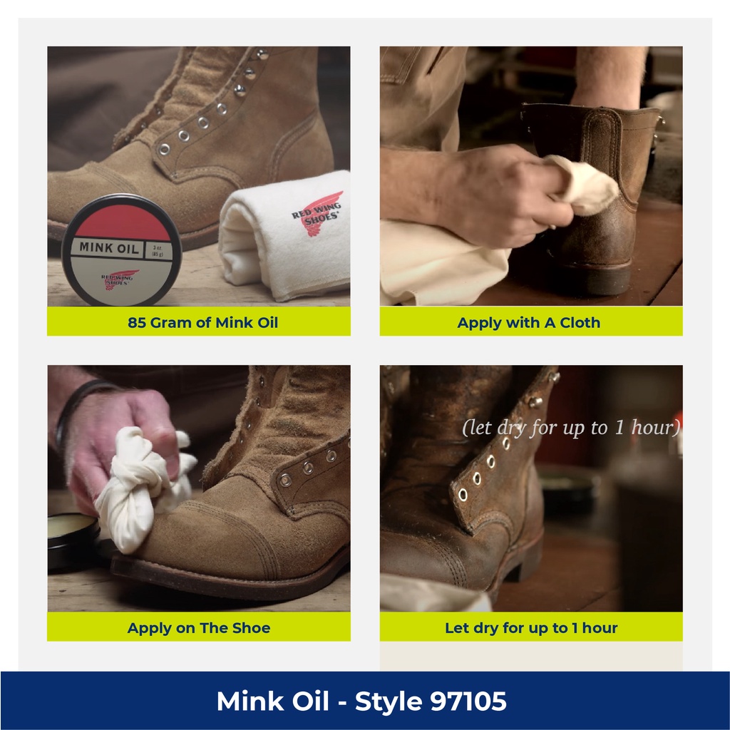 Great experience RED WING RW 97105 Mink Oil oleh Kedai Dalam Talian ...