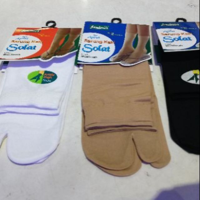 Stokin Solat Berjari Pendek Nylon Semlouis | Shopee Malaysia