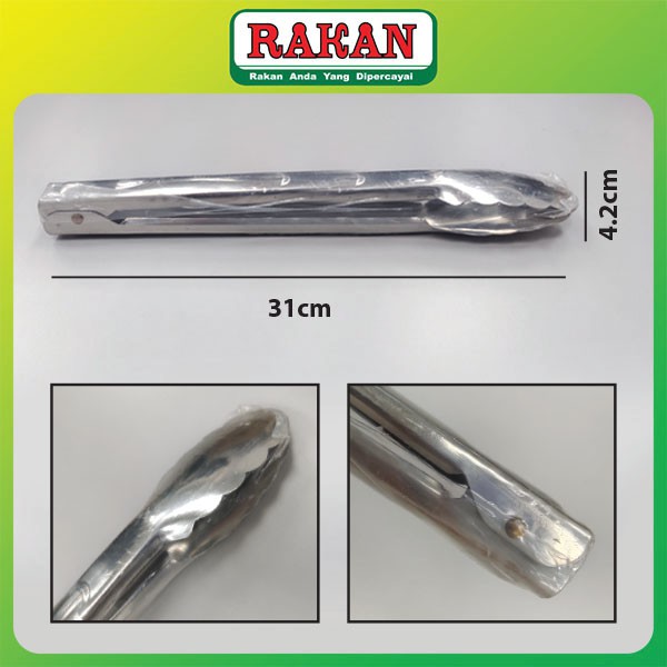 Penyepit Makanan Penyepit Kuih Serbaguna / Food gripper Food Tongs ...