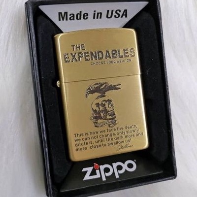 Zippo Brass The Expendables Limited Edition | Shopee Malaysia