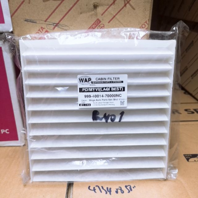 PERODUA ALZA MYVI LAGI BEST MYVI ICON AXIA BEZZA ARUS CABIN FILTER AIR ...