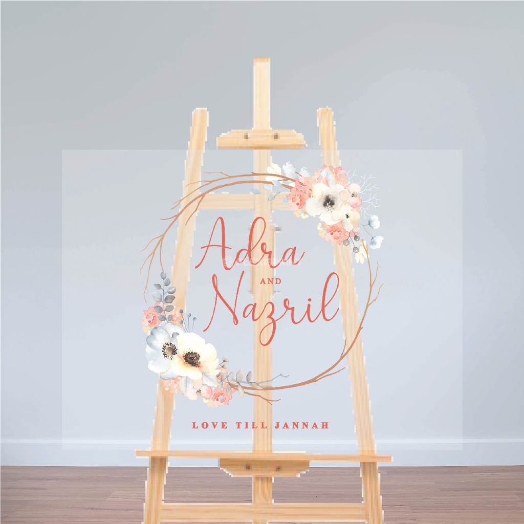 ACRYLIC WEDDING WELCOME BOARD | WEDDING BOARD PRINTED | WEDDING BOARD ...