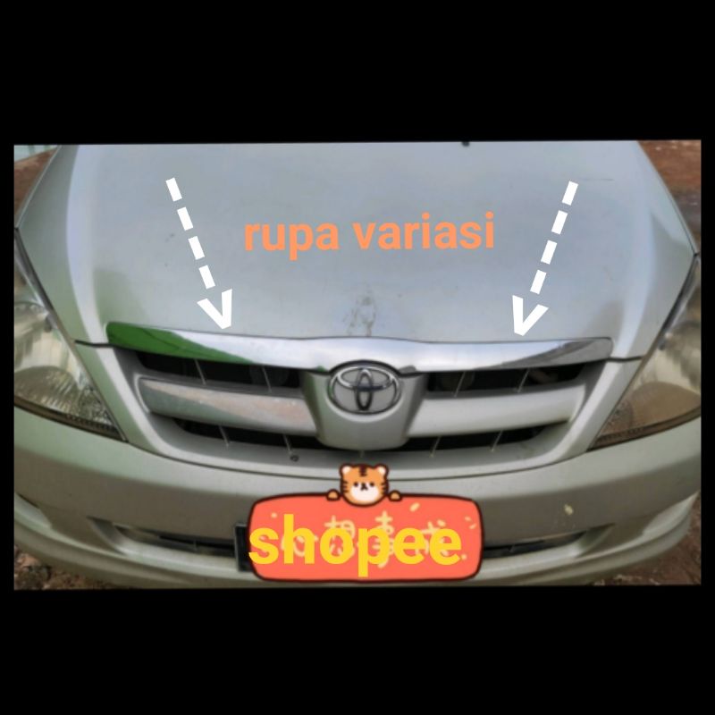 HITAM MESIN Hodlist GRILLe FRONT grill / engine hood list for old ...