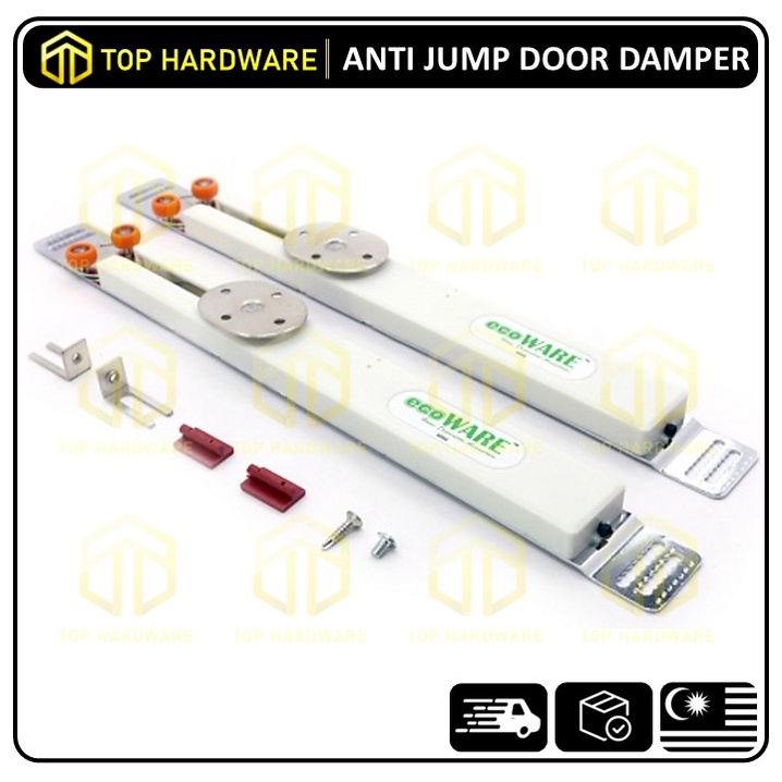 TOP🇲🇾 SLIDING DOOR Soft Closing System Anti Jump Door Damper | Shopee ...