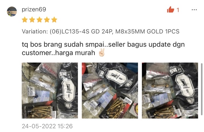 YAMAHA LC135 LC 4S 5S TITANIUM / GOLD ENGINE SCREW SET CLUTCH MAGNET ...