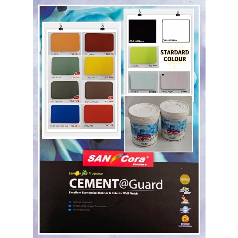 1 liter **CLEAR STOCK** [100% ORIGINAL] SANCORA CEMENT GUARD INTERIOR ...