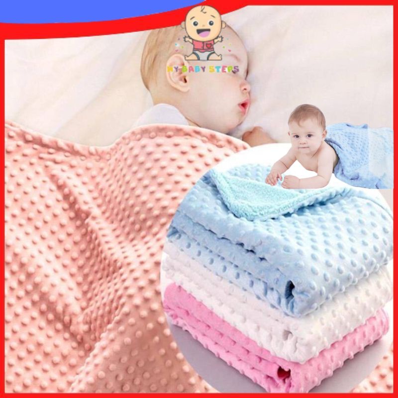 Baby Newborn Bean Blanket (102x76cm)/BLANKET/selimut baby/selimut tidur ...