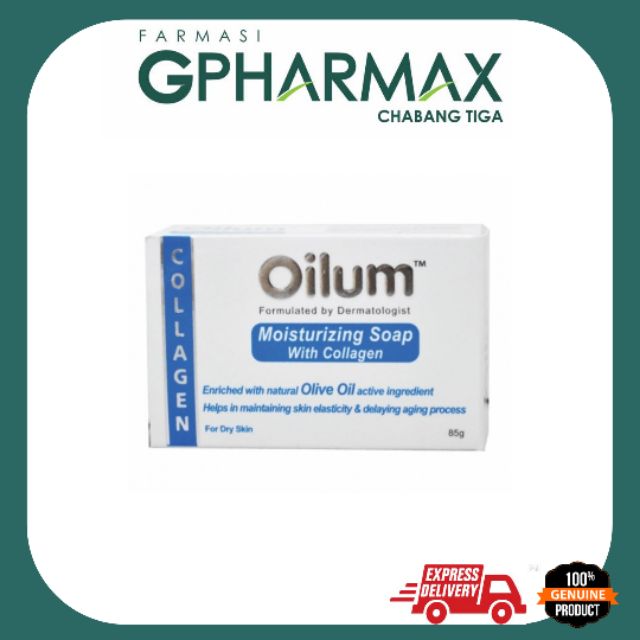 OILUM MOISTURIZING SOAP WITH COLLAGEN 85G | Shopee Malaysia