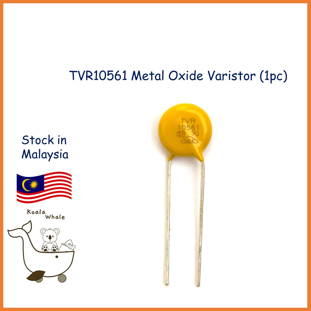 TVR10561 Metal Oxide Varistor MOV 10D561 10D561K (1pc) | Shopee Malaysia