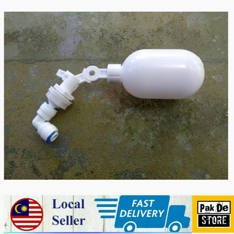 1 set Mini Float Ball Valve Shut off Automatic Water Level for Aquarium ...