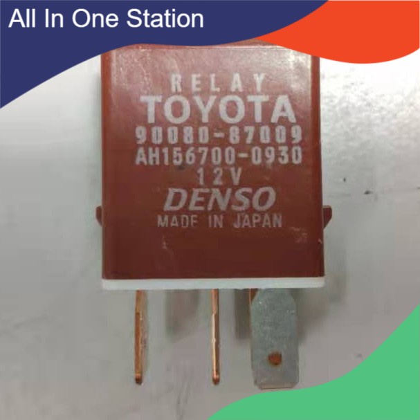 Toyota Relay 90080 - 87009 AH156700-0930 DENSO 5pin 12v | Shopee Malaysia