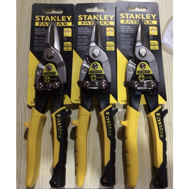 Stanley Fatmax Straight Cut Aviation Snip 14-563 10” | Shopee Malaysia