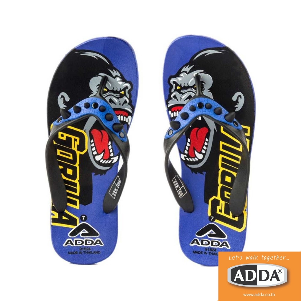Adda 91S24 Gorilla Selipar Lelaki Men Flip Flops Slippers| ADDA ...