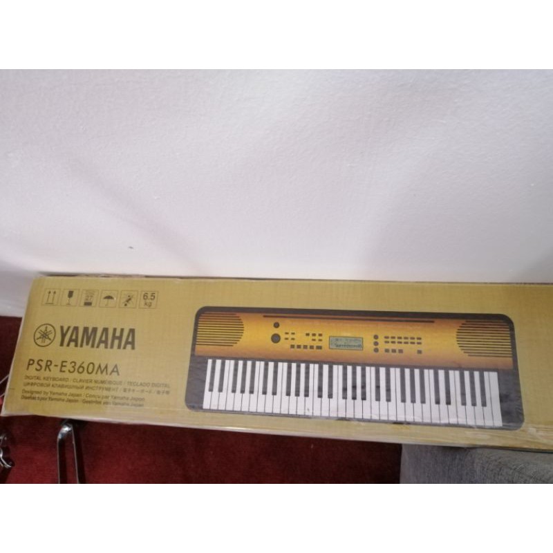 Yamaha Psr E 360 MA keyboard for beginner nice sounding piano sound ...