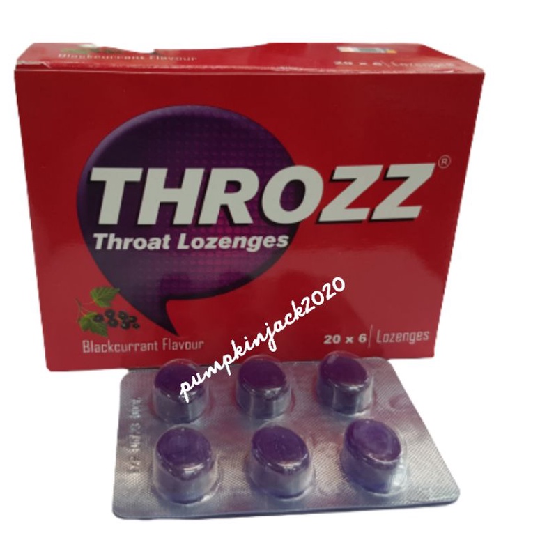 Throzz Throat Lozenges | Shopee Malaysia