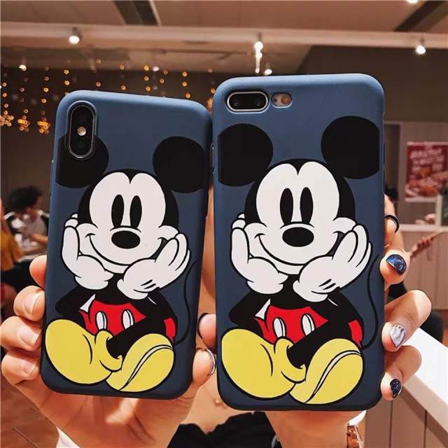 BLUE MICKEY SOFT TPU CASING IP12 12PROMAX 11 11PRO 11PRO MAX 6 6s 6PLUS ...