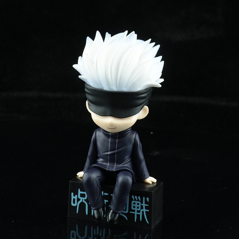 Jujutsu Kaisen Sitting Yuji Itadori Satoru Gojo Action Figure ...