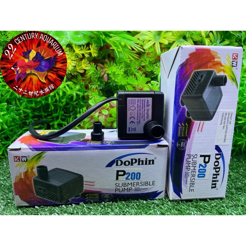 Dophin Mini Submersible Fountain Pump Aquaponic Project P150 P200 Dolphin Dofin Pam Air Kecil ...