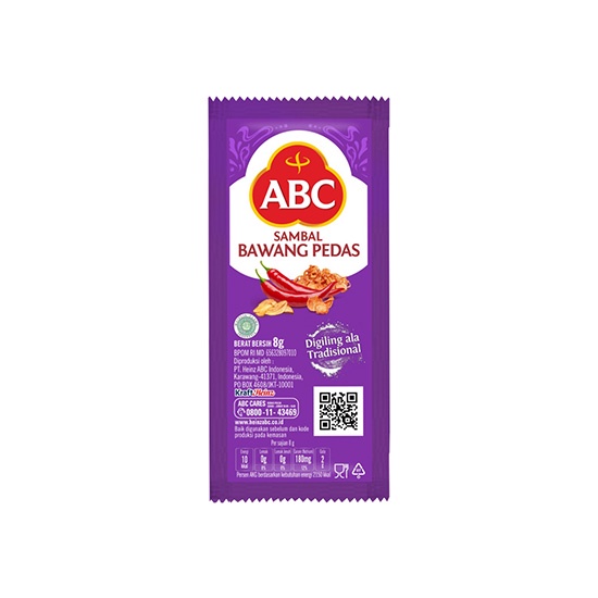 Abc Spicy Onion Sambal 8Gr (Sachet) | Shopee Malaysia