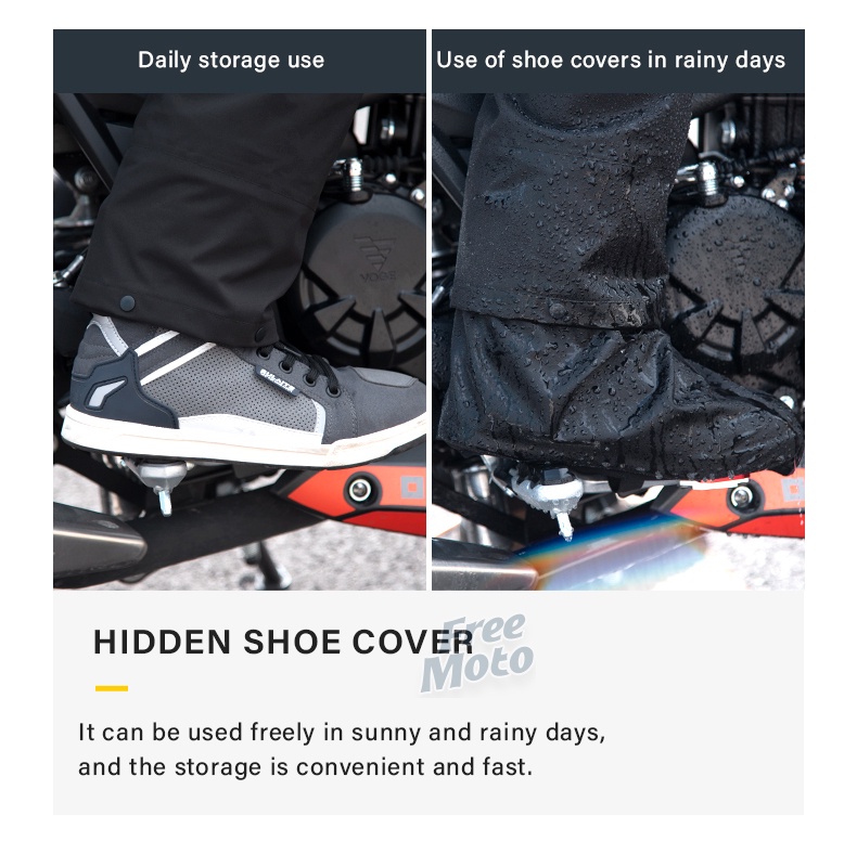 SULAITE Raincoat Motorcycle Waterproof Split Riding Men Women Full Body ...