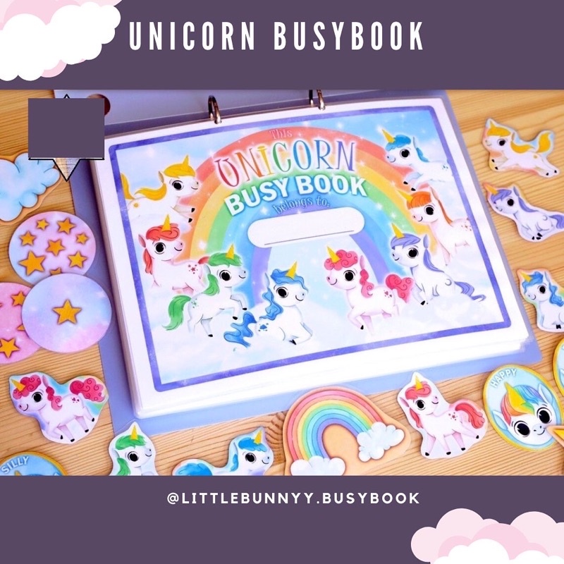 UNICORN BUSY BOOK (LITTLE BUNNY) | Shopee Malaysia