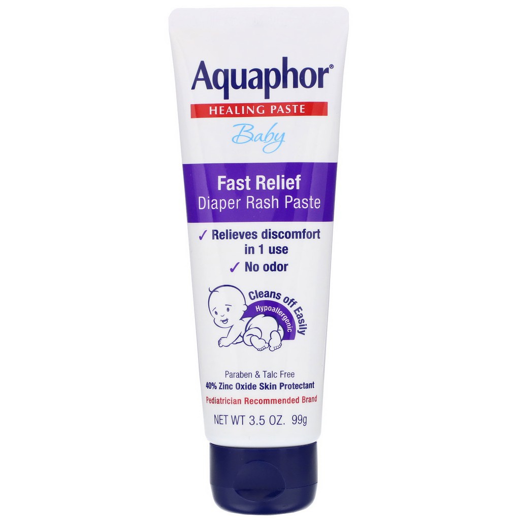 Aquaphor Baby, Healing Paste, Fast Relief Diaper Rash (99 g) | Shopee ...