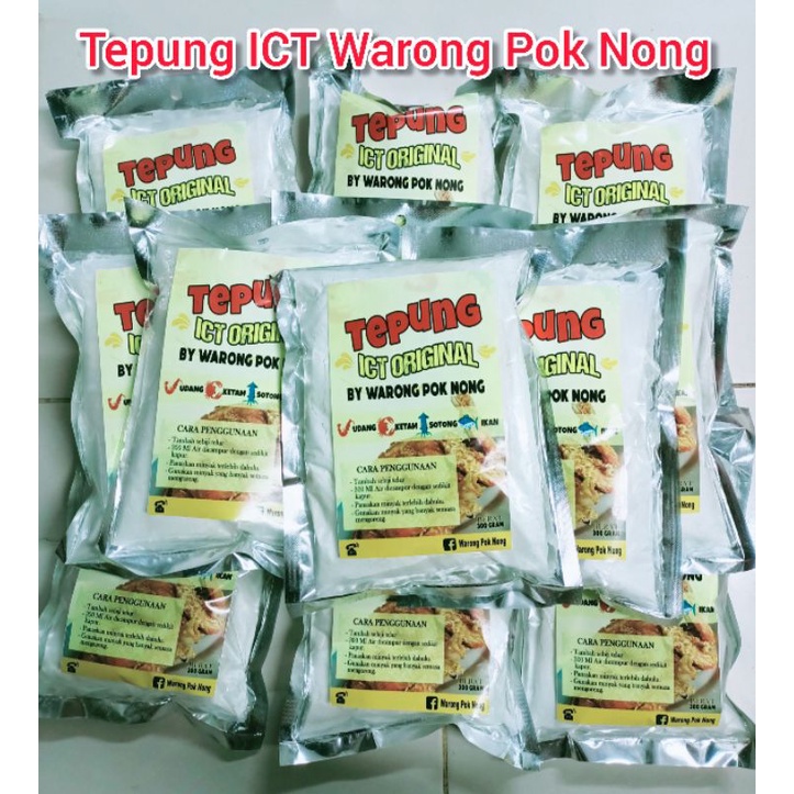 Tepung ICT original Warong Pok Nong | Shopee Malaysia