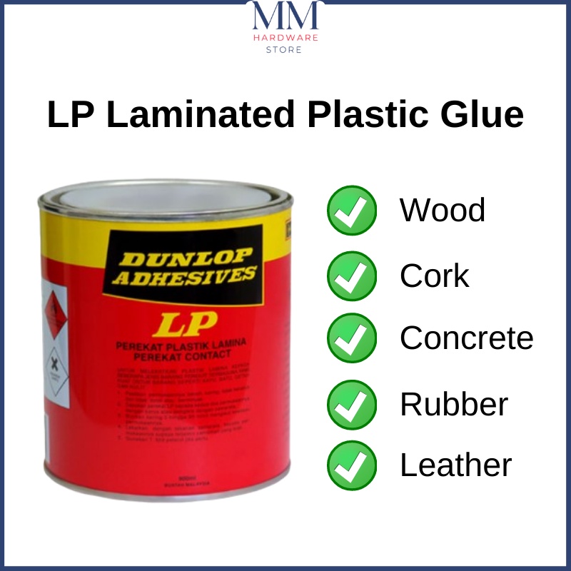 DUNLOP LP Laminated Plastic Contact Adhesive Glue | Shopee Malaysia