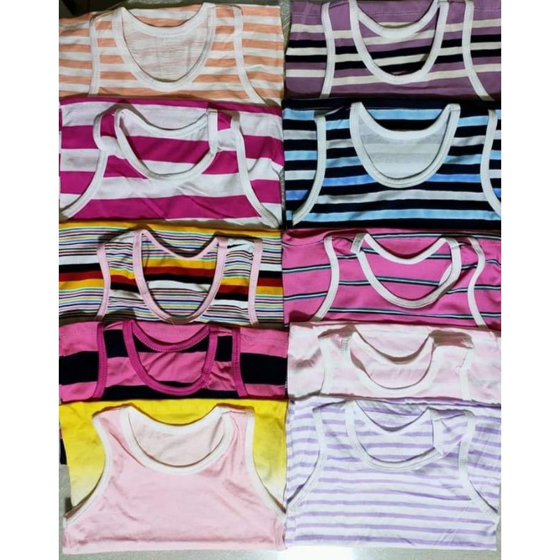 6pcs. assorted color Girl boxer sando for kids (1-6y/o) | Shopee Malaysia