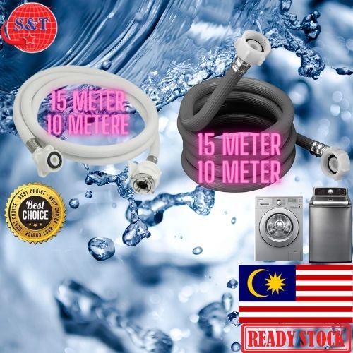 Washing machine inlet hose long size 10 meter and 15 meter high water ...