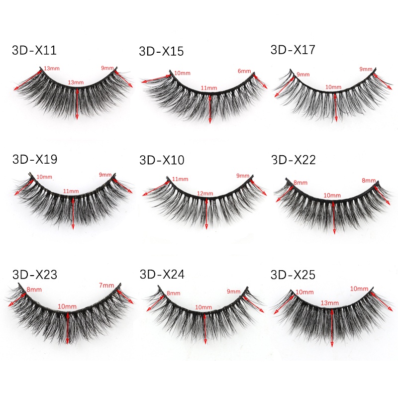 YSDO Natural Long 5 Pairs False Eyelashes 3D Handmade Eyelash | Shopee ...
