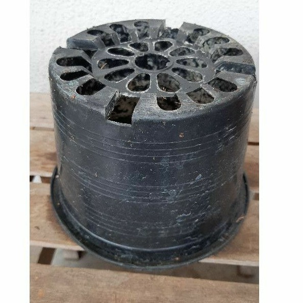 📣📣Free Shipping🚚 Pasu Plastik Terpakai Hitam 10" Inches | Shopee Malaysia