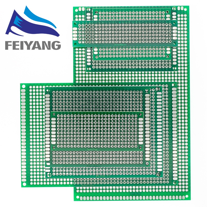 9x15 8x12 7x9 6x8 5x7 4x6 3x7 2x8cm PCB Board Prototype Universal Board ...