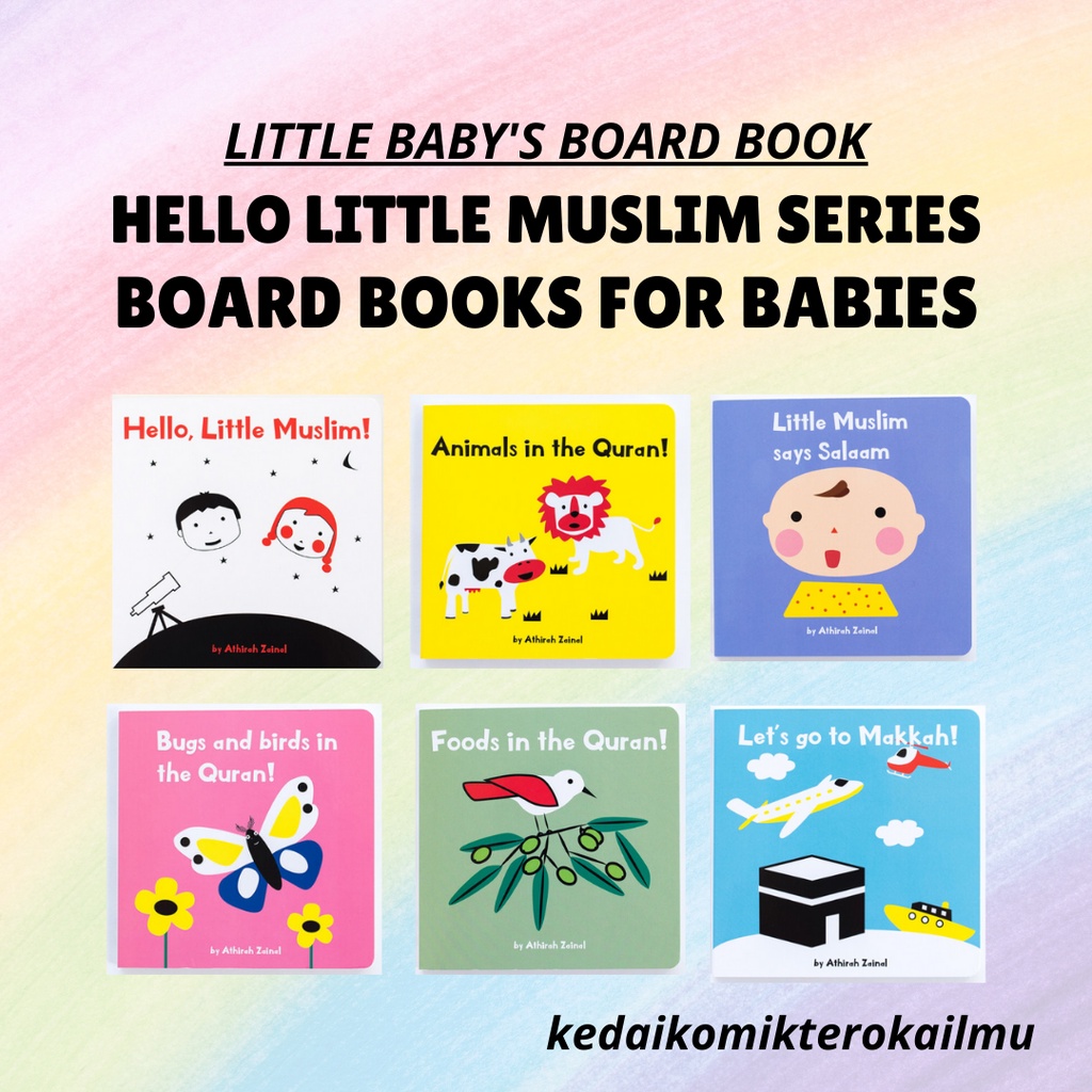 Oliek Book - Islamic Board Books for Baby/ Toddlers | high contrast ...