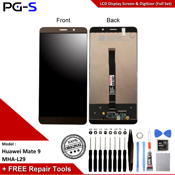 FullSet Ori LCD Huawei Mate 9 MHA-L29 MHA-L09 MHA-AL00 LCD Touch Screen & Digitizer Brown ...