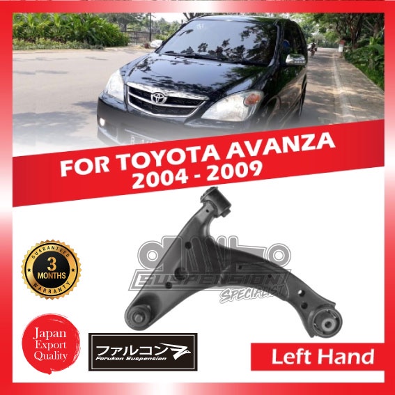 TOYOTA AVANZA (2004~2013) LOWER ARM FRONT RIGHT / LEFT HAND HEAVY DUTY ...