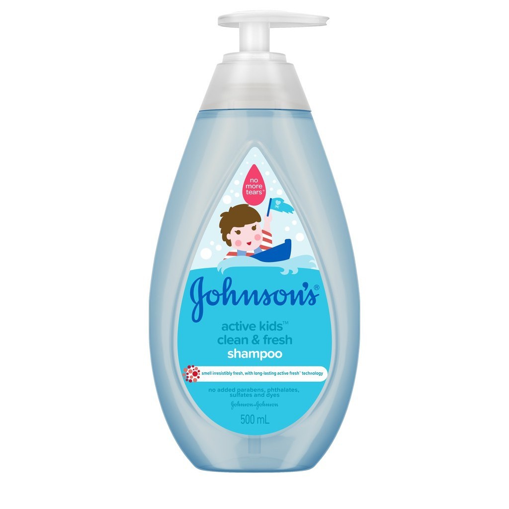 Johnson's Baby Active Fresh Shampoo (500ml) | Shopee Malaysia