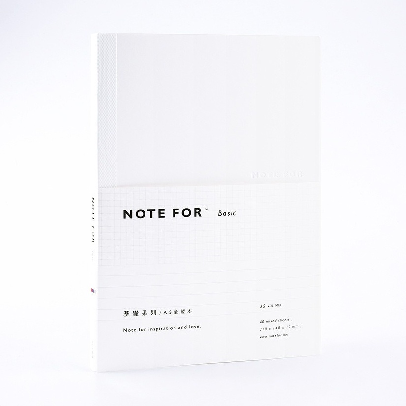 [Note For All White Notebook] Giftandtape A5 A6 White Plain Book Buku ...