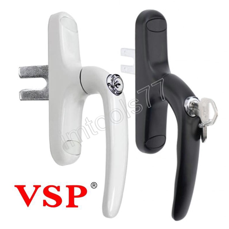 VSP Multi-Point Window Handle Single Fork With Key (MH-002) | Shopee ...