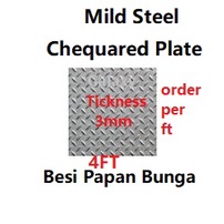Papan Bunga _Checker Plate _Chequered Plate _花板 Width 4FT x 3mm ...