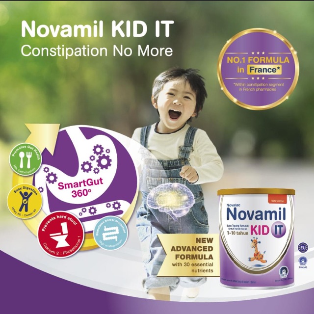 Novamil IT 1-10 Tahun 800g New stock 08/02/2027!!! | Shopee Malaysia