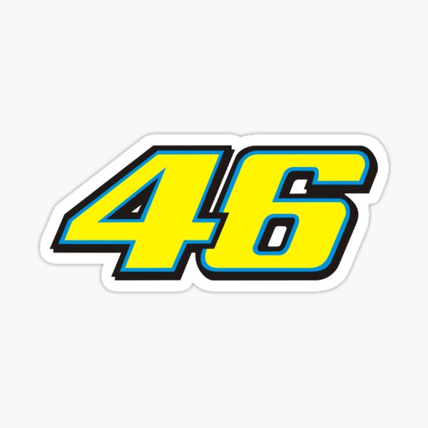 Valentino Rossi vr46 Sticker | Shopee Malaysia