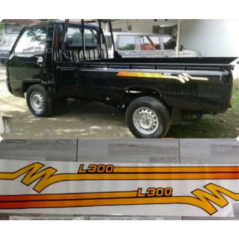 1 set of L300 pick up car stickers side body list | Shopee Malaysia