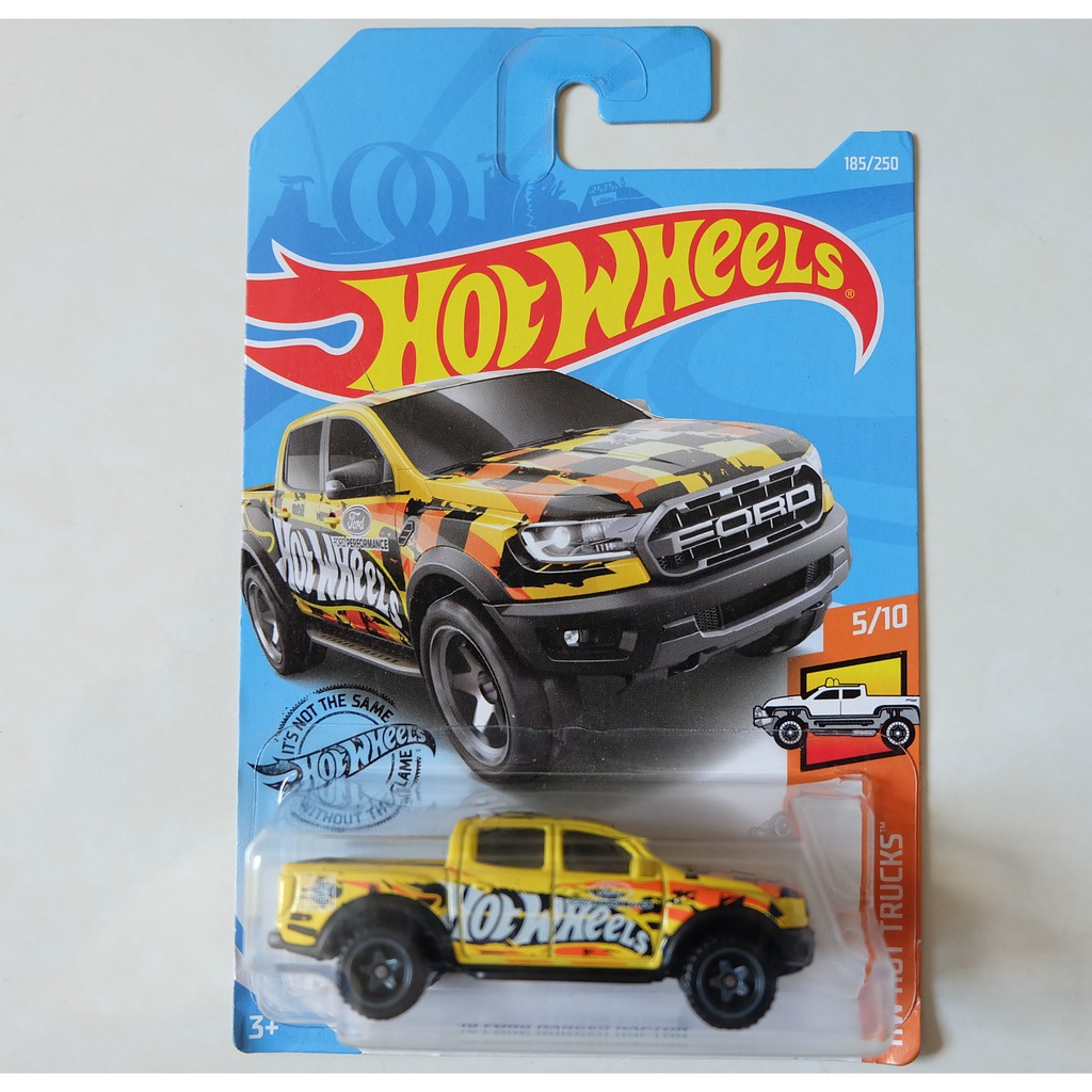 Hot Wheels '19 Ford Ranger Raptor yellow | Shopee Malaysia