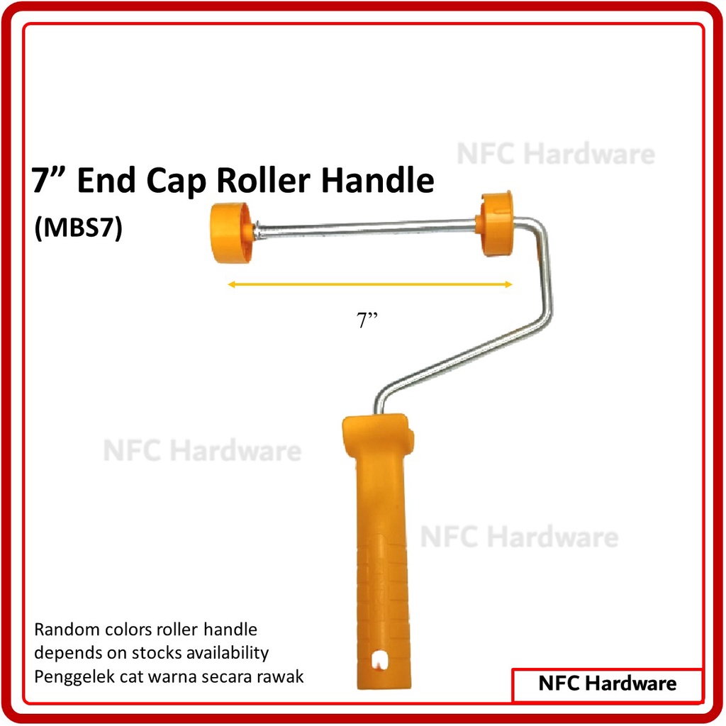 NIPPON PAINT 7" Mohair Solvent Based Paint Roller Set / Roller Refill ...