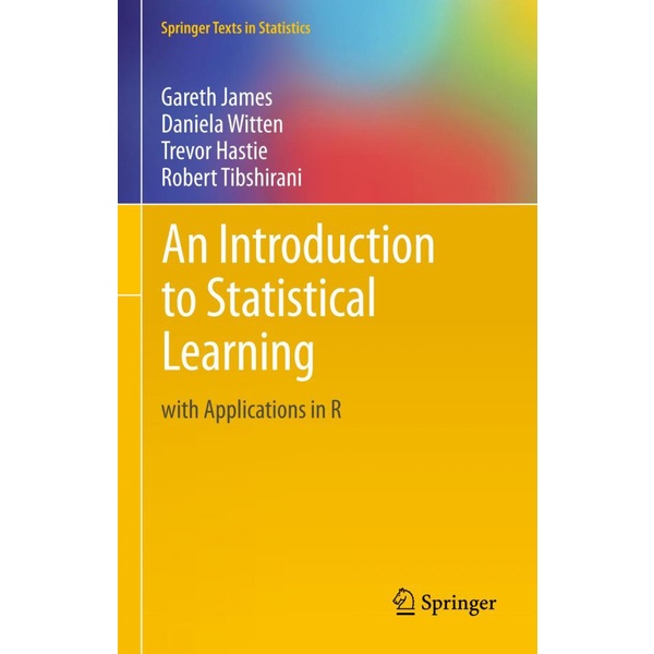 An Introduction to Statistical Learning with Applications in R | Shopee ...