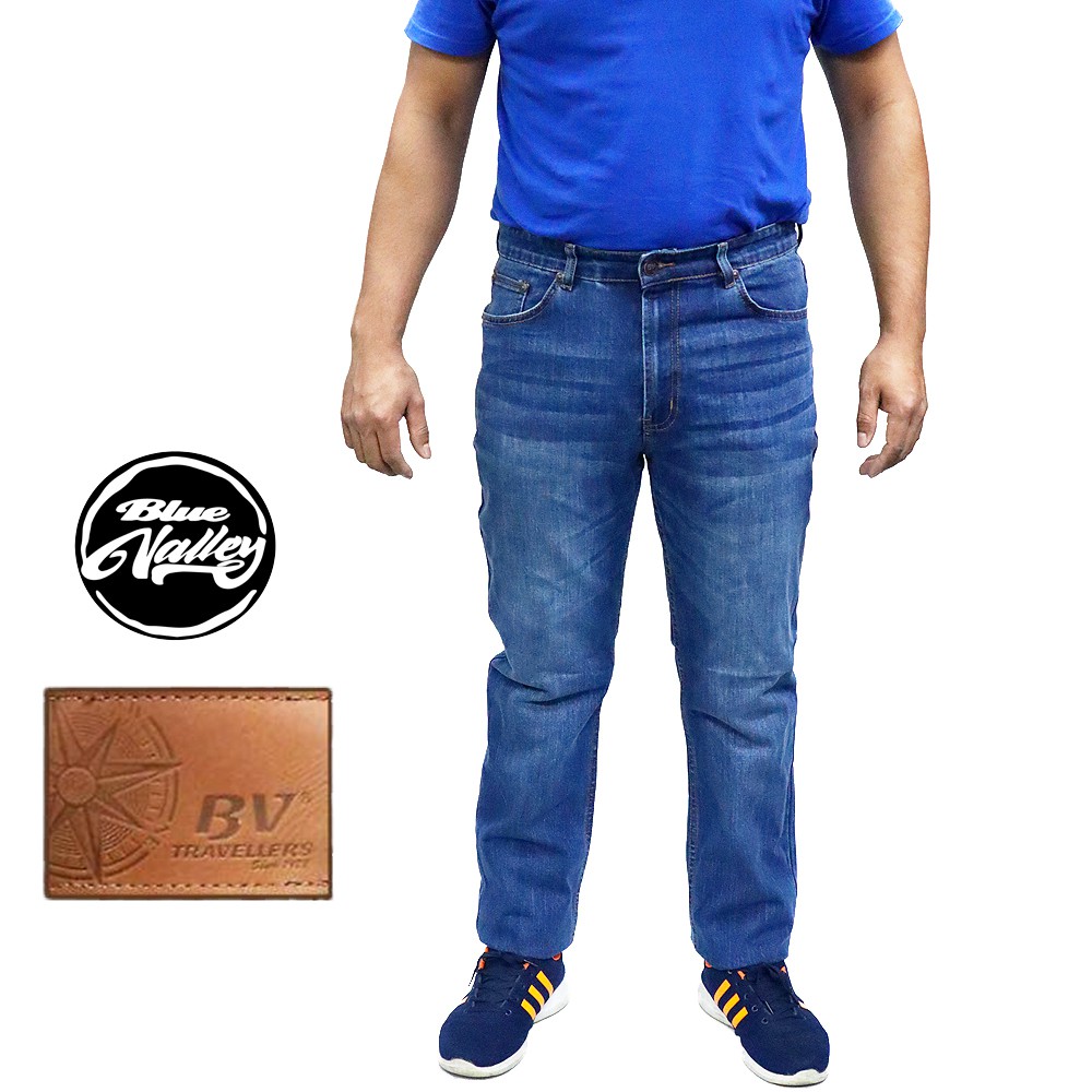 BV Travellers B11 Men's Straight Cut B15 Regular Fit Stretchable Jeans ...