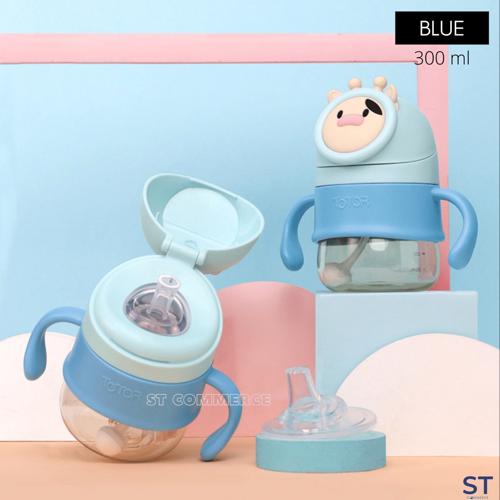 Cute Animal Design Baby PPSU Water Bottle Kids Learning to Drink Cup ...