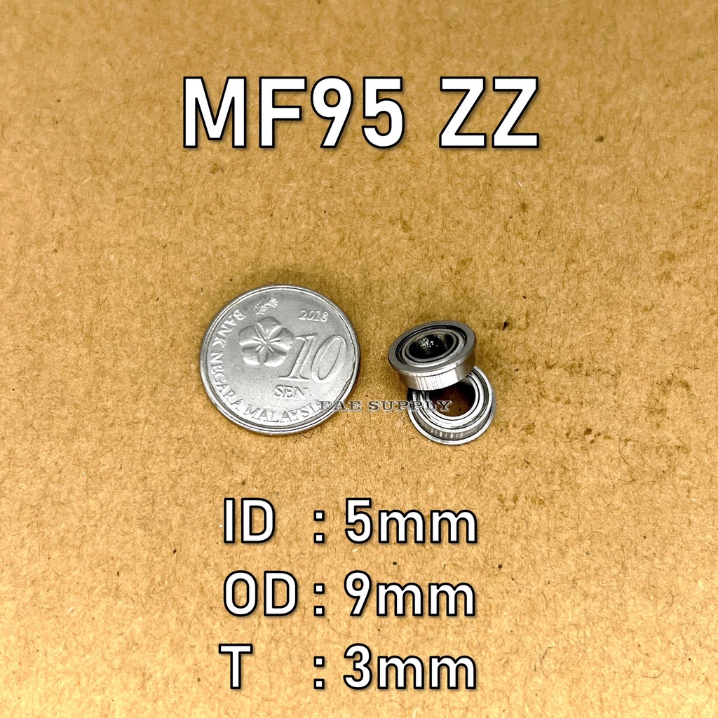 Flange bearing flange mini MF52 MF74 MF84 MF85 MF95 MF104 MF106 MF115 MF117 MF126 MF128 MF137 ...