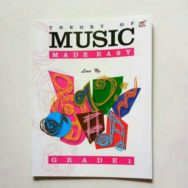 PUTIH Book Theory of Music Made Easy Grade 1 Lina Ng (white cover with ...
